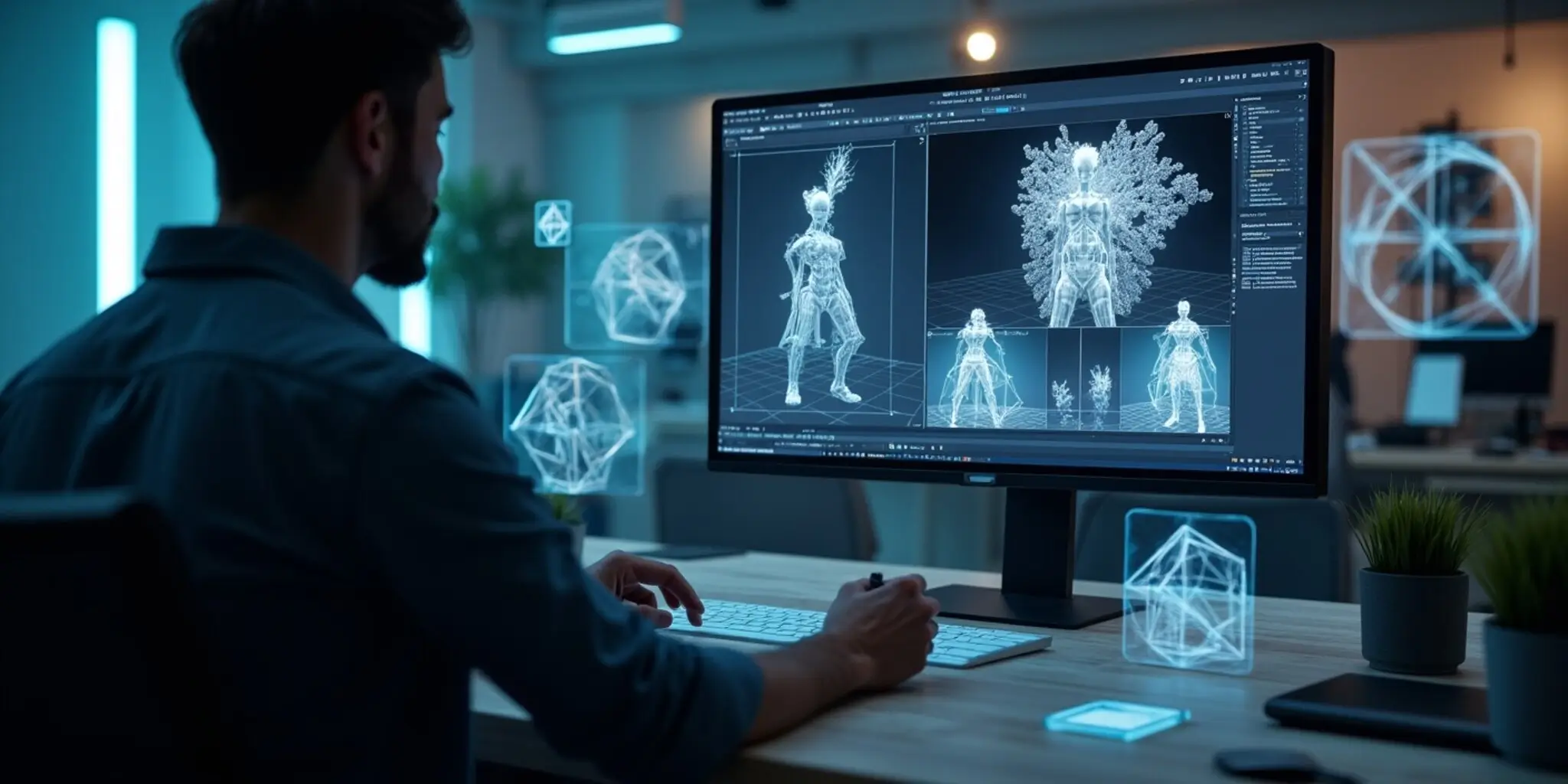 Mastering 3D Modeling in Unity: Creation, Import, Animation